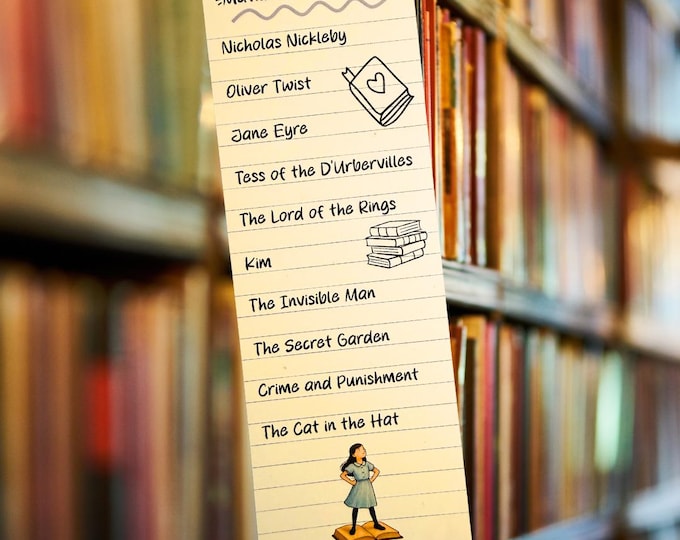 Matilda the Musical Inspired Bookmark Pack, Musical Theatre - Etsy Canada
