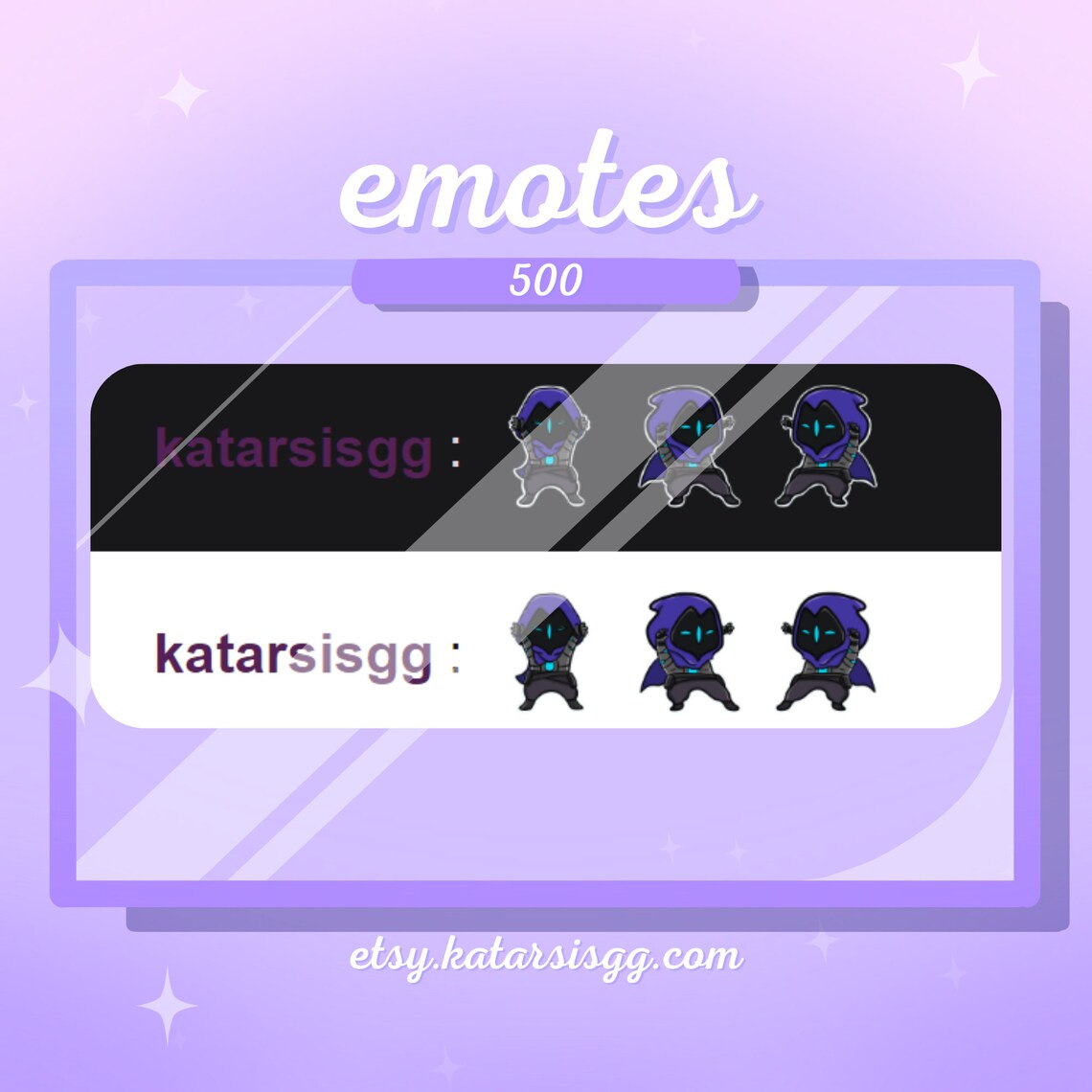 Twitch | Animated Emote | Dancing Omen | Valorant | 4 - Etsy