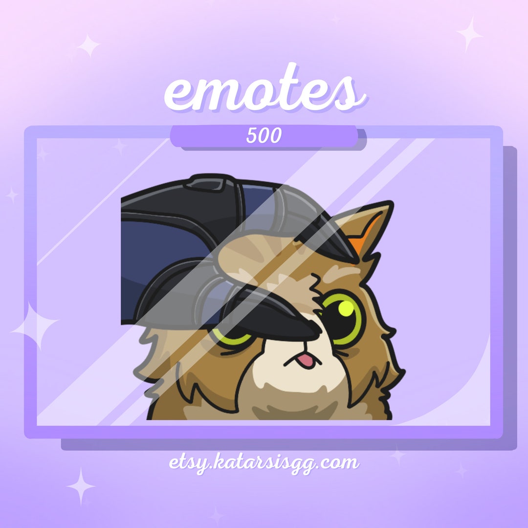 Twitch | Animated Emotes | Omen Cat | Valorant Spray | 4 - Etsy