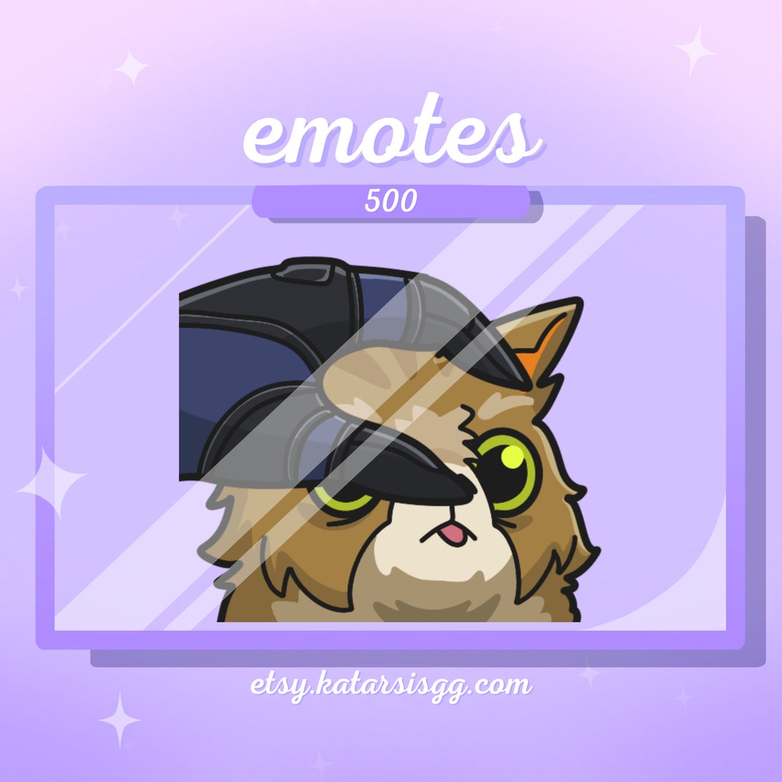 Twitch Animated Emotes Omen Cat Valorant Spray 4 - Etsy Israel