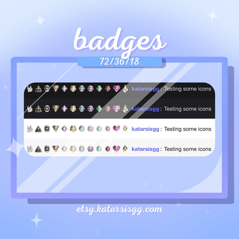 Twitch | Sub Badges | Valorant Ranks | Pastel | From Iron to Radiant ...