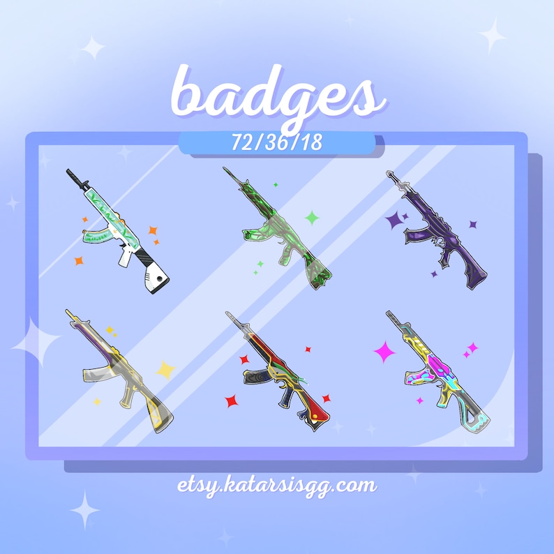 Twitch | Sub Badges | Vandal Valorant Skins | Oni Prime Gaia Reaver ...