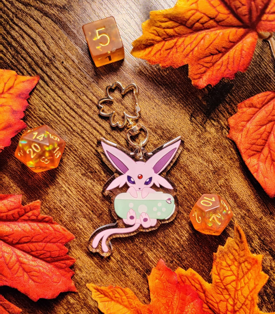Pokemon Eeveelutions Espeon Nintendo Switch Joy-con Acrylic Keychain - Etsy