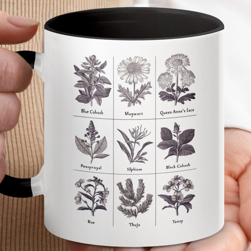 Botanical Mug - Etsy