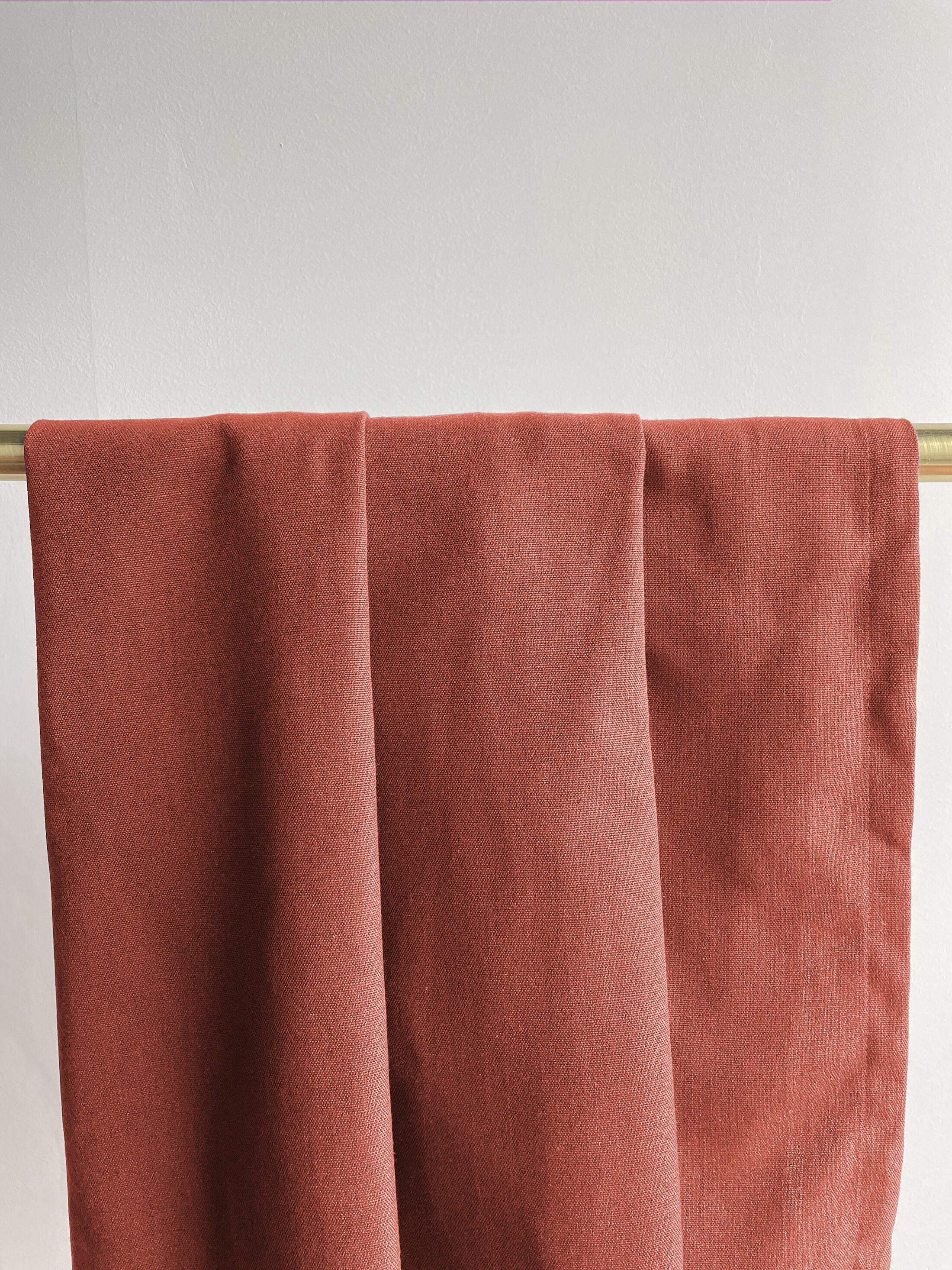 Red Cotton Colorblock Table Skirt, Ruffled Tablecloth, Hexagonal Table ...