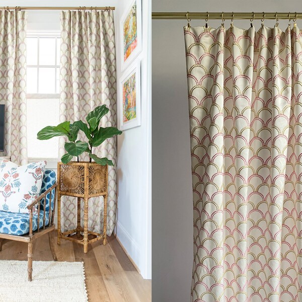 Fan Pleat Curtains - Etsy
