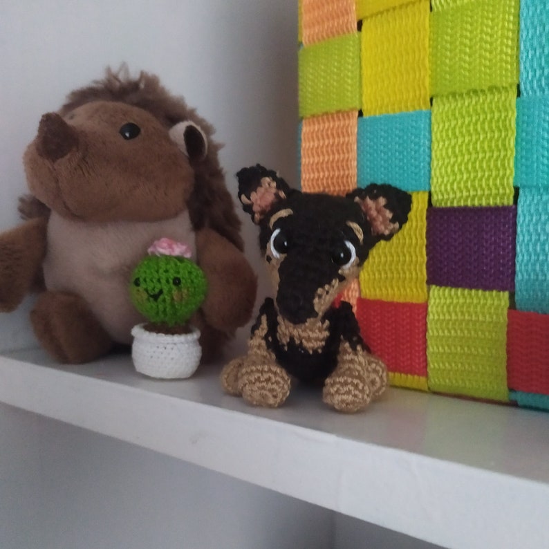 Pinscher Crochet PATTERN, Pincher crochet pattern, dog, dog pattern ...