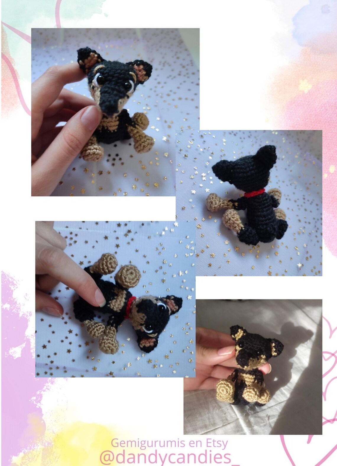 Pinscher Crochet PATTERN, Pincher Crochet Pattern, Dog, Dog Pattern ...