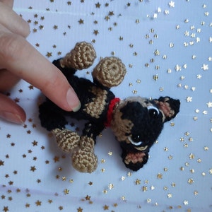 Pinscher Crochet PATTERN, Pincher crochet pattern, dog, dog pattern ...