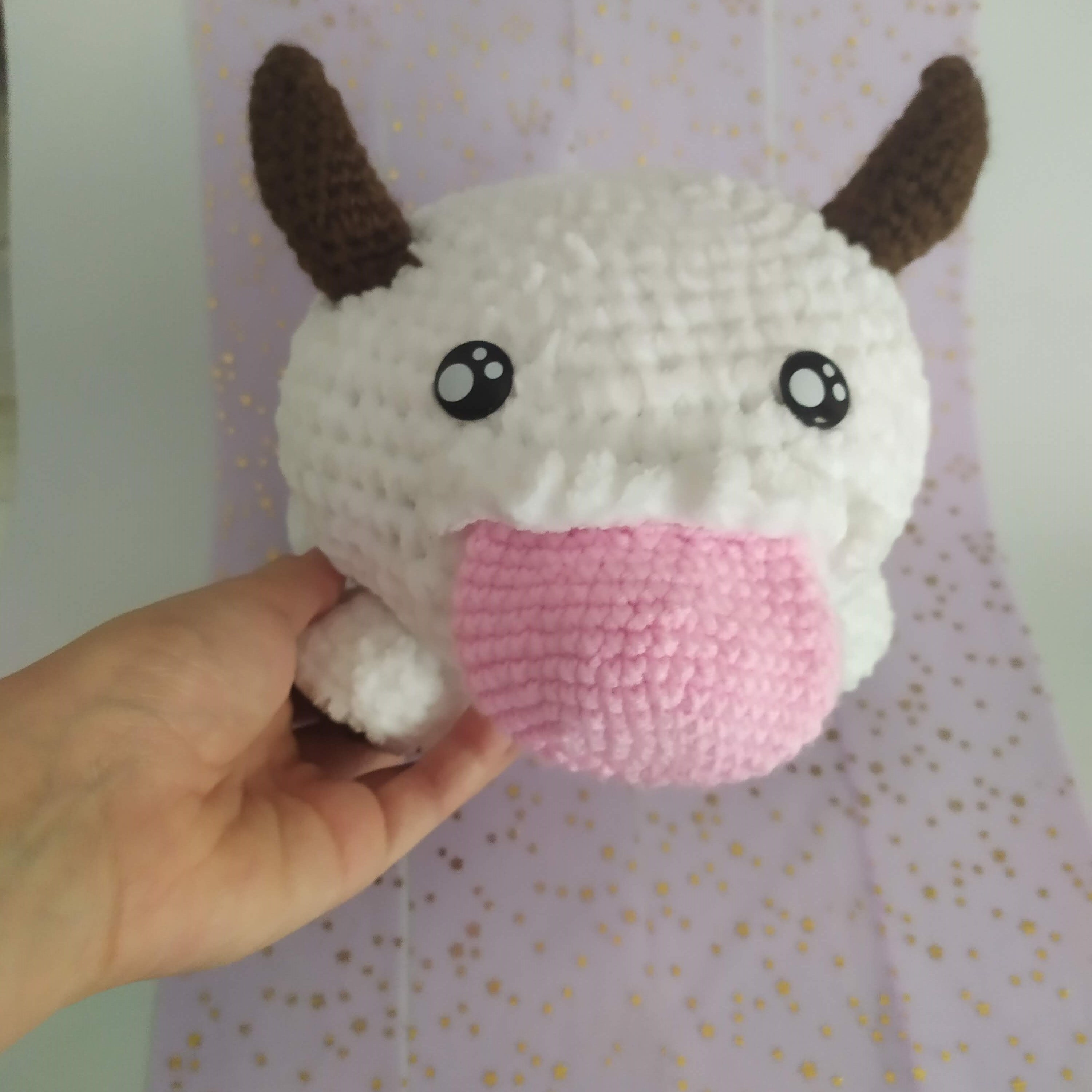 Poro Crochet Pattern, Poro League of Legends, Amigurumi, Poro Pattern ...