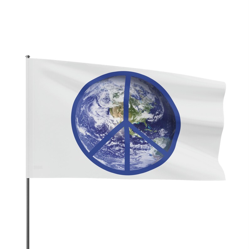 Wishing for PEACE ON EARTH Flag - Etsy