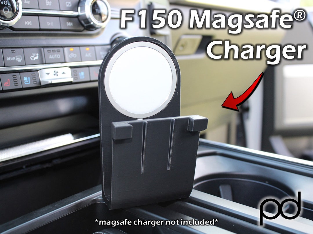 Magsafe® Wireless Charger/phone Mount for 2021 Ford® F150 Front Well ...
