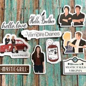 The Vampire Diaries Stickers - Etsy
