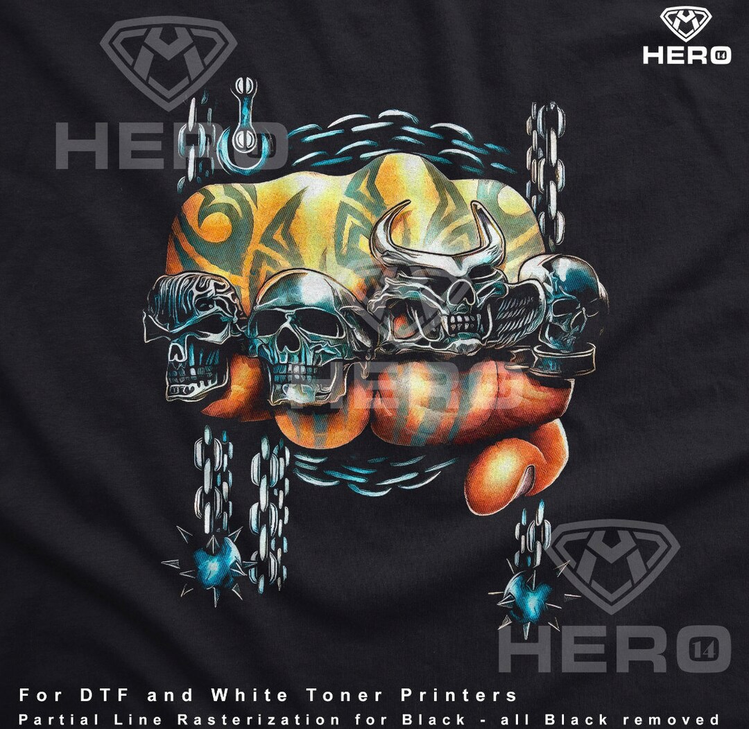 Tattoo Fist Holding Silver Chains Tattooed Hand With Skull Rings Fist ...