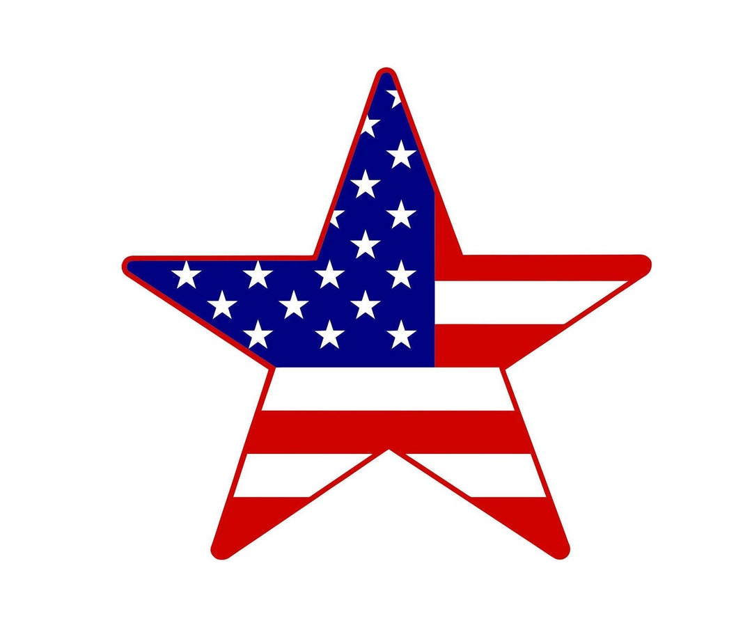 USA Flag SVG Star Stripes American Star Flag Design Svg Patriotic ...