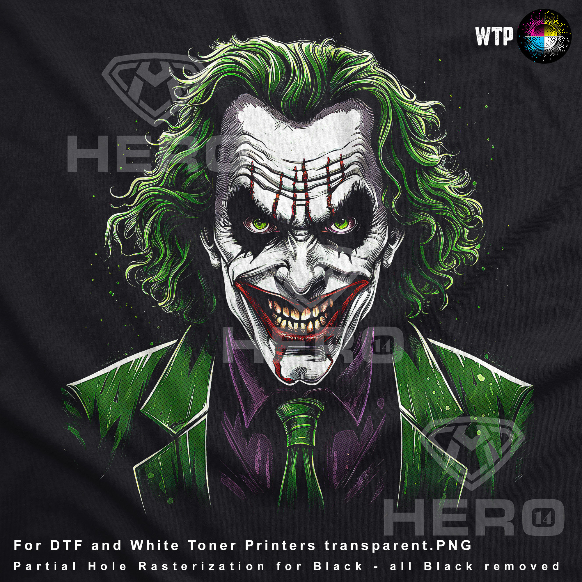 Evil Joker Drawing