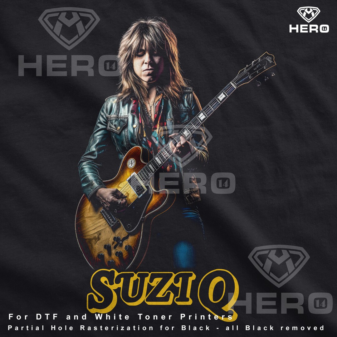 Suzi Q Suzi Quatro Inspired Rock Legend Lady Rocker Stumbling in DTF ...