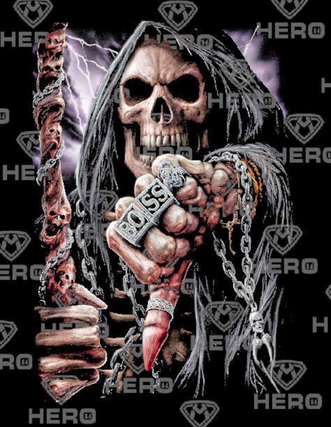 Reaper Skeleton Thumbs Down Png Bare Knuckles Skeleton Grim Reaper Fist ...