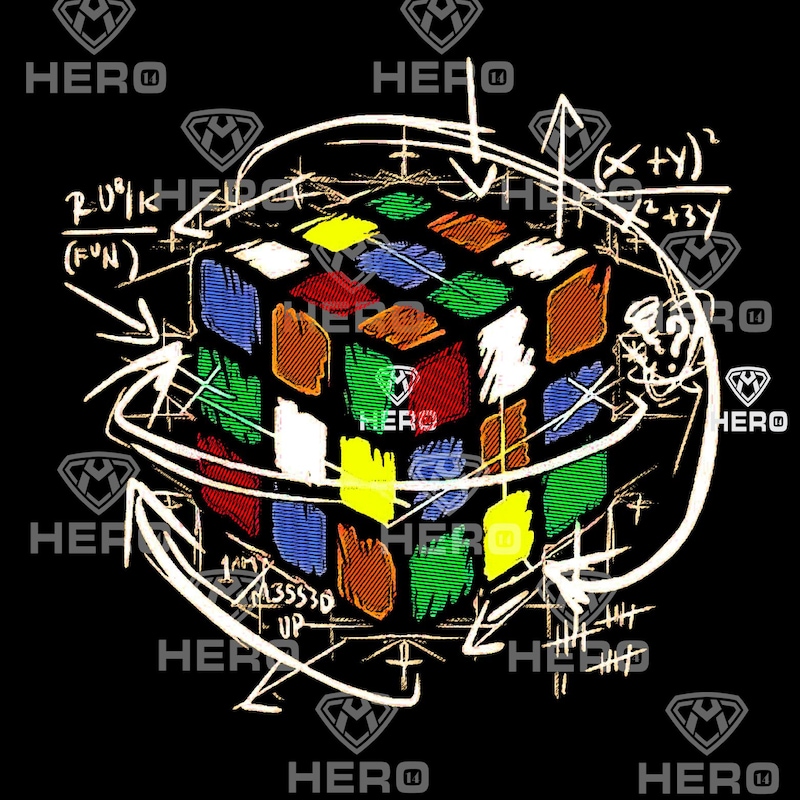 Rubiks Cube Art - Etsy