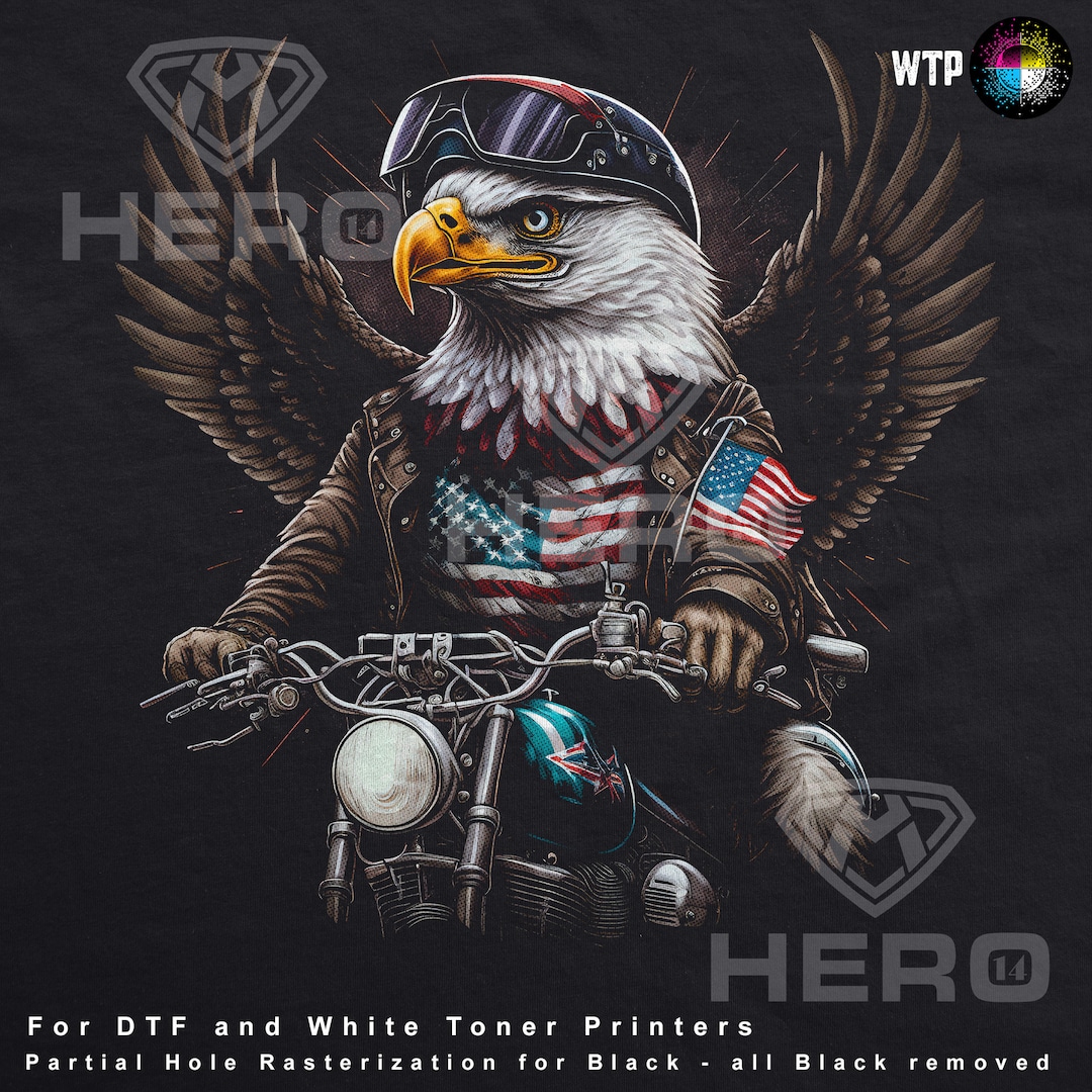 Harley Patriotic Eagle Biker Harley USA Flag and Eagle Png Eagle Wings ...