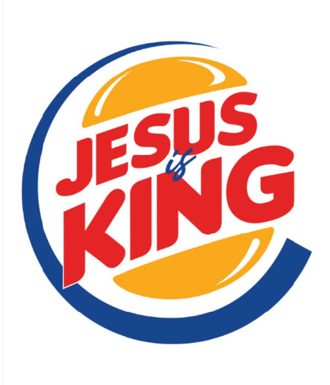 Jesus is King SVG King Jesus Png Kids Funny Biblical Logo Cool Saying ...