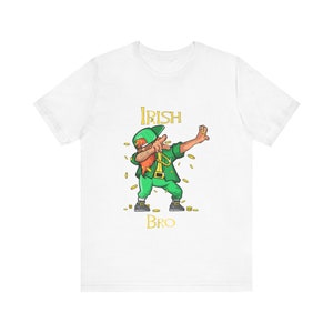 Irish Bro Dabbing in Green Outfit - Digital Download Cool Irish Bro ...
