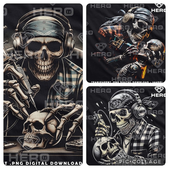 Gangster Skull Tattoo