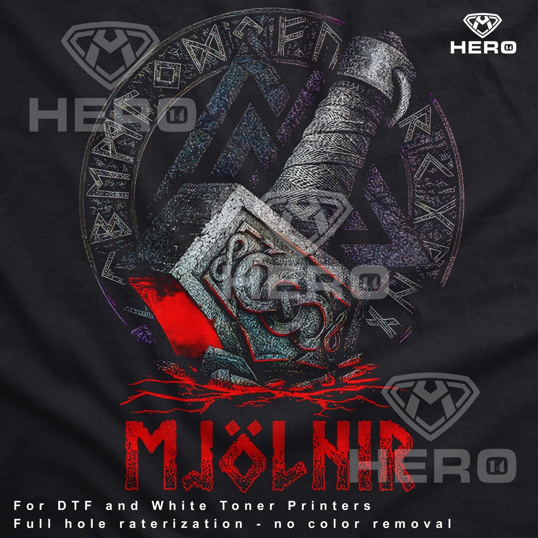 Mjölnir Wikinger Hammer Png Thor Gott des Donnerhammers Png - Etsy.de