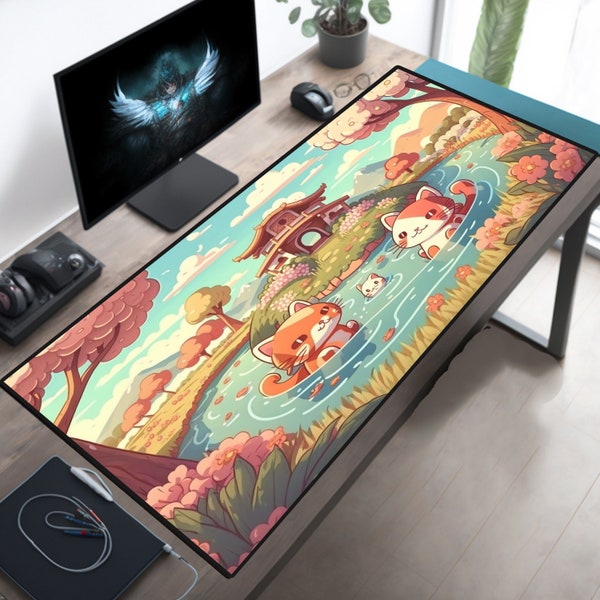 Xxl Kawaii Mousepads - Etsy