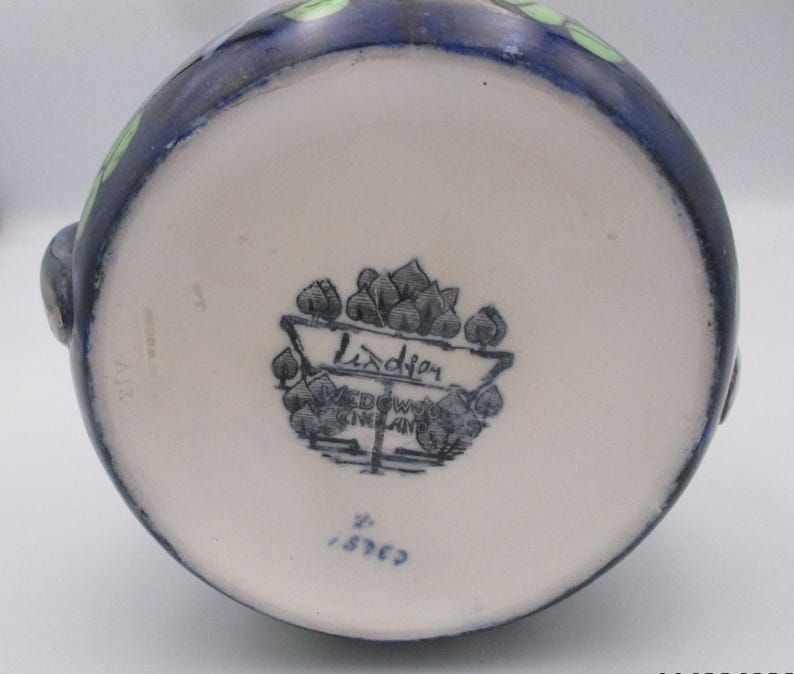 Rare Wedgwood England Lindsay Ware Vase Circa 1900 Hand Painted ...