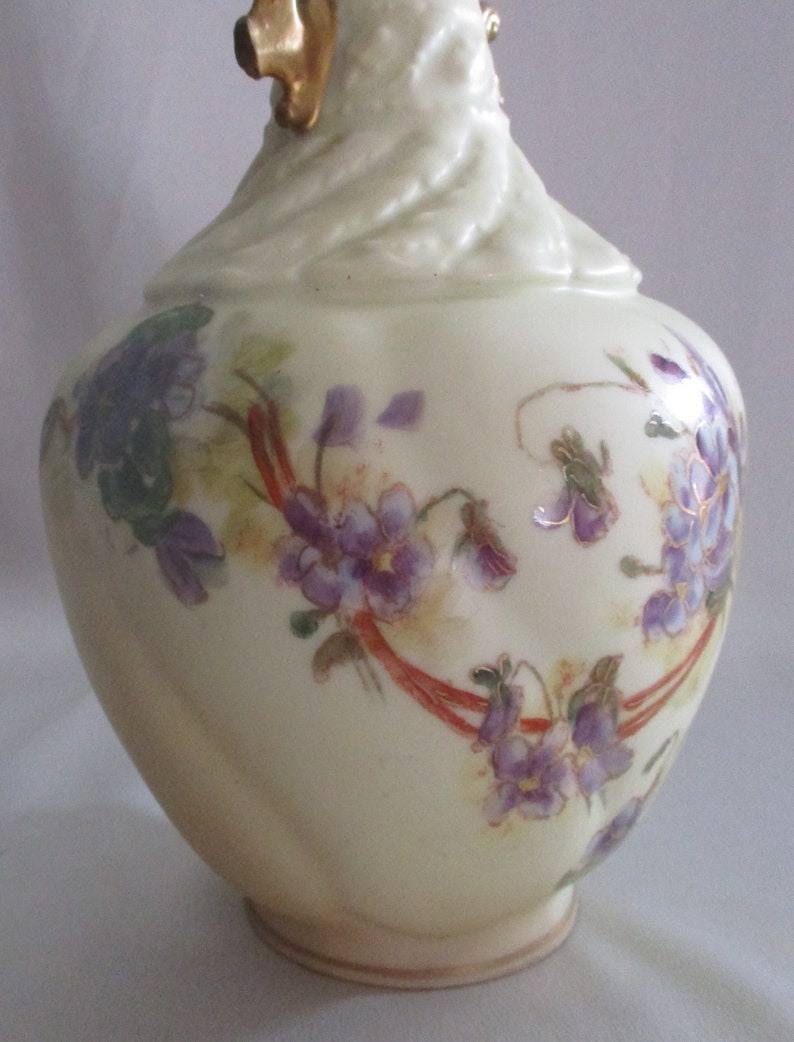 Royal Rudolstadt Germany Antique Circa 1895 Grecian Style Vase Hand ...