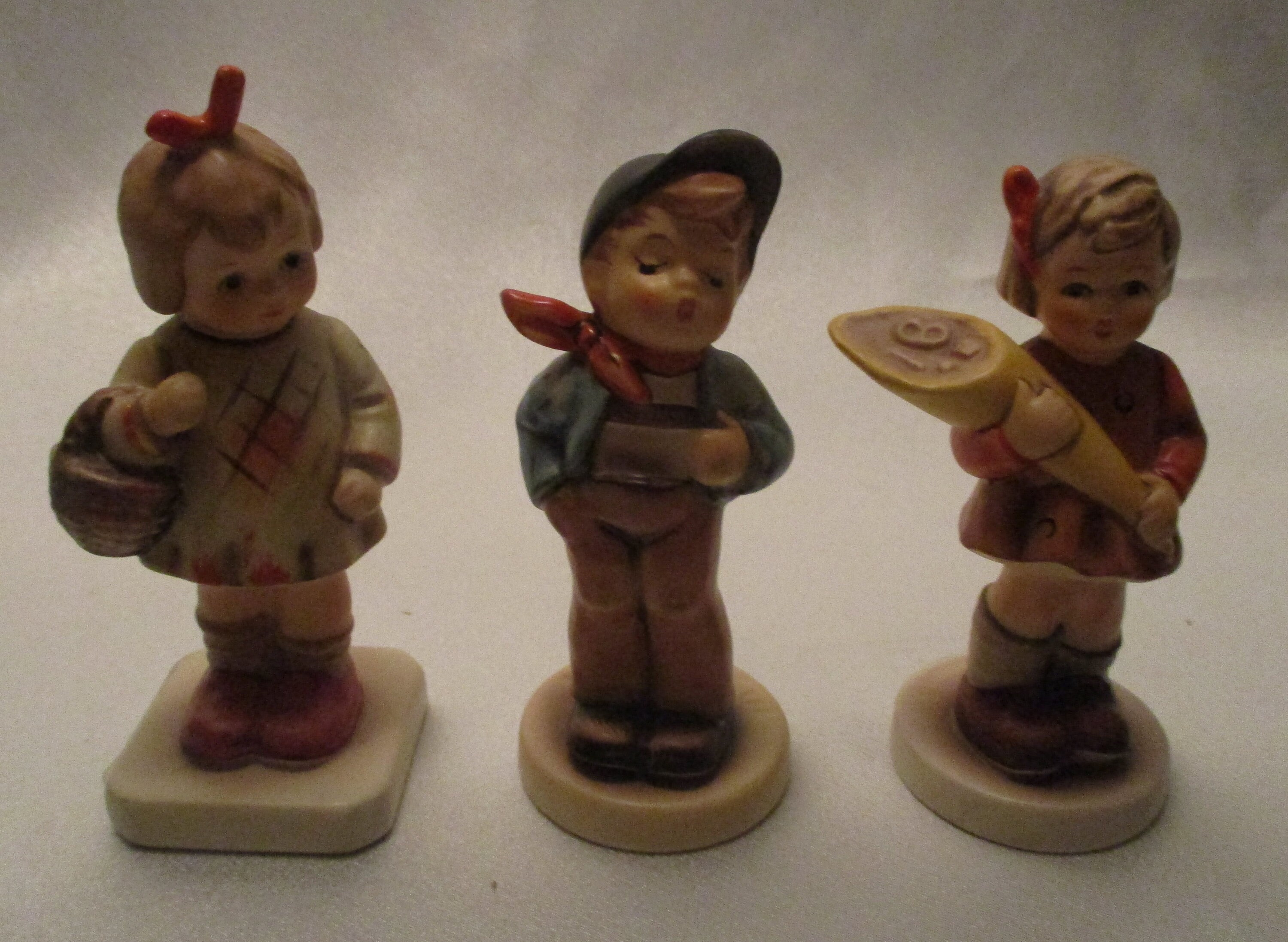 Three Hummel Figurines for M.I. Hummel Club Members Includes Lucky ...