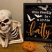 This Family is a Little Batty/halloween Sign/decor - Etsy