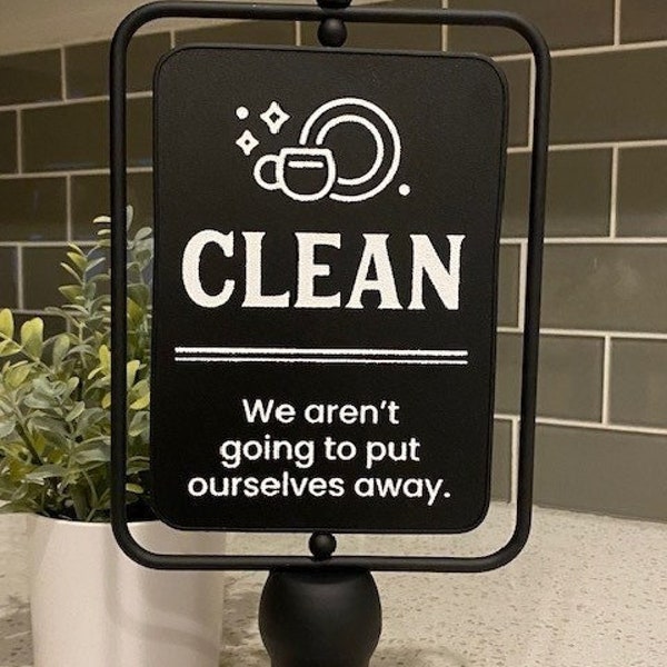 Clean Dirty Dishes - Etsy