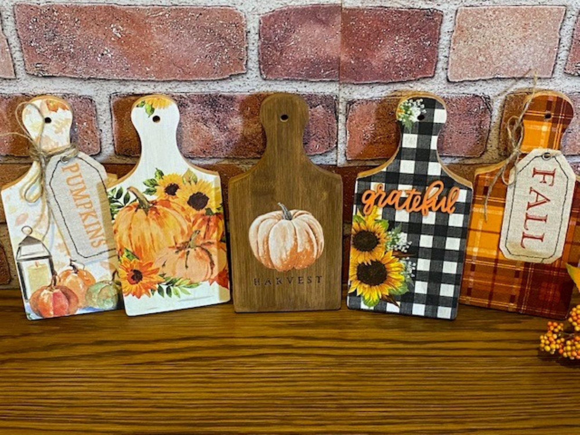 Mini Fall Decorative Cutting Boards - Etsy