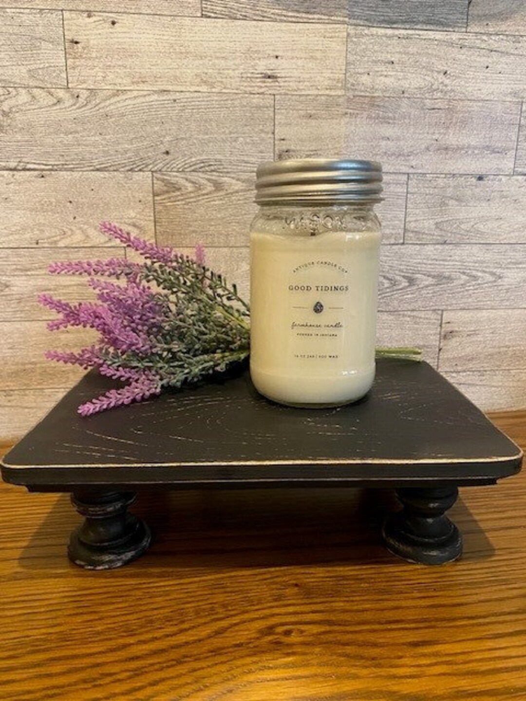 Farmhouse/rustic Rectangular Wood Riser - Etsy