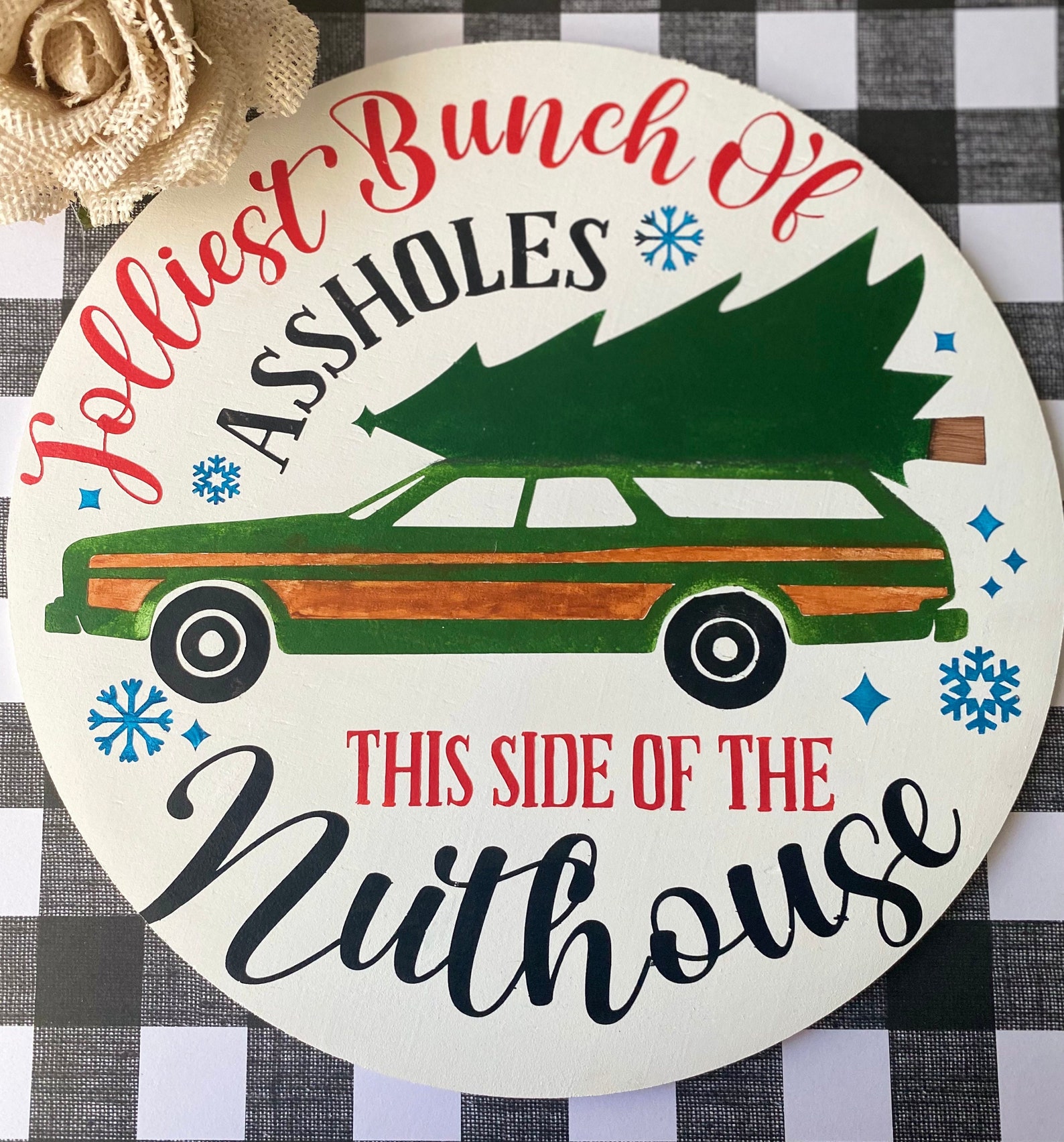 Christmas Vacation Sign - Etsy