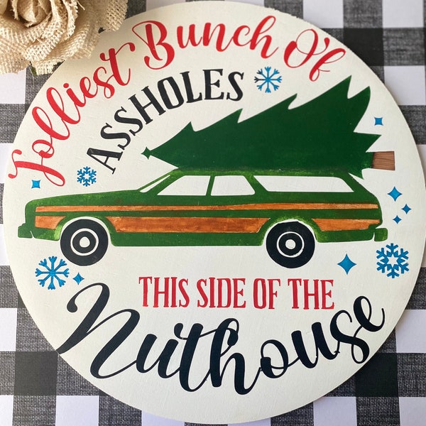 Christmas Vacation Sign - Etsy