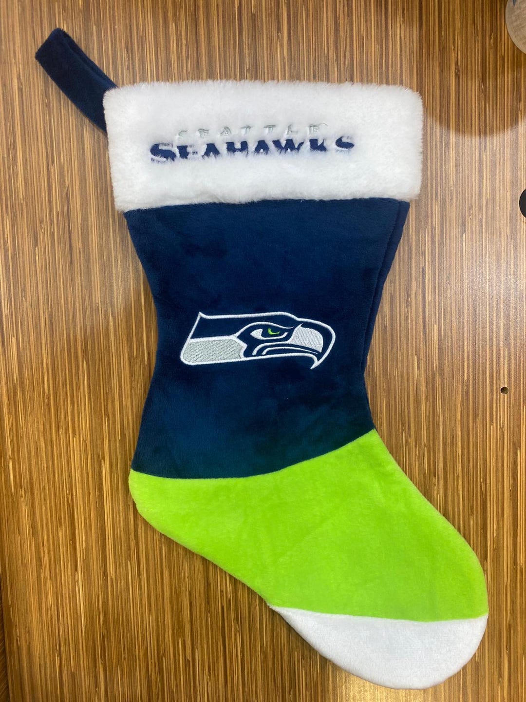 Washington Seattle Seahawks Christmas Personalized Name Stocking - Etsy