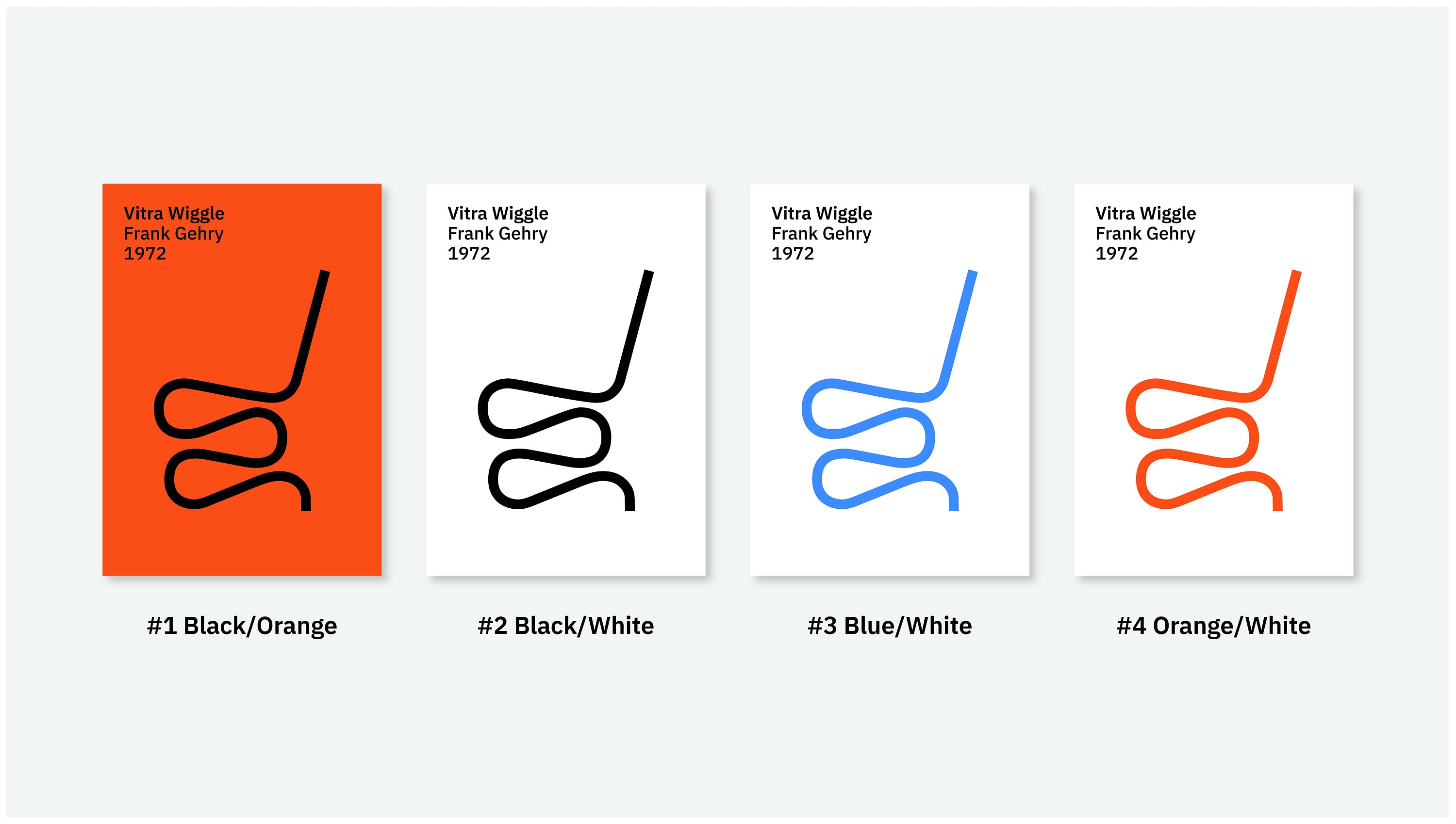 Wiggle Chair, Frank Gehry, Chair Poster, Digital Download Print ...