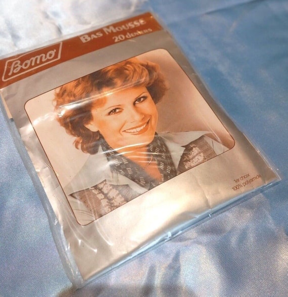 Stockings French Vintage Bomo Nylons Size Small/Mediu… - Gem