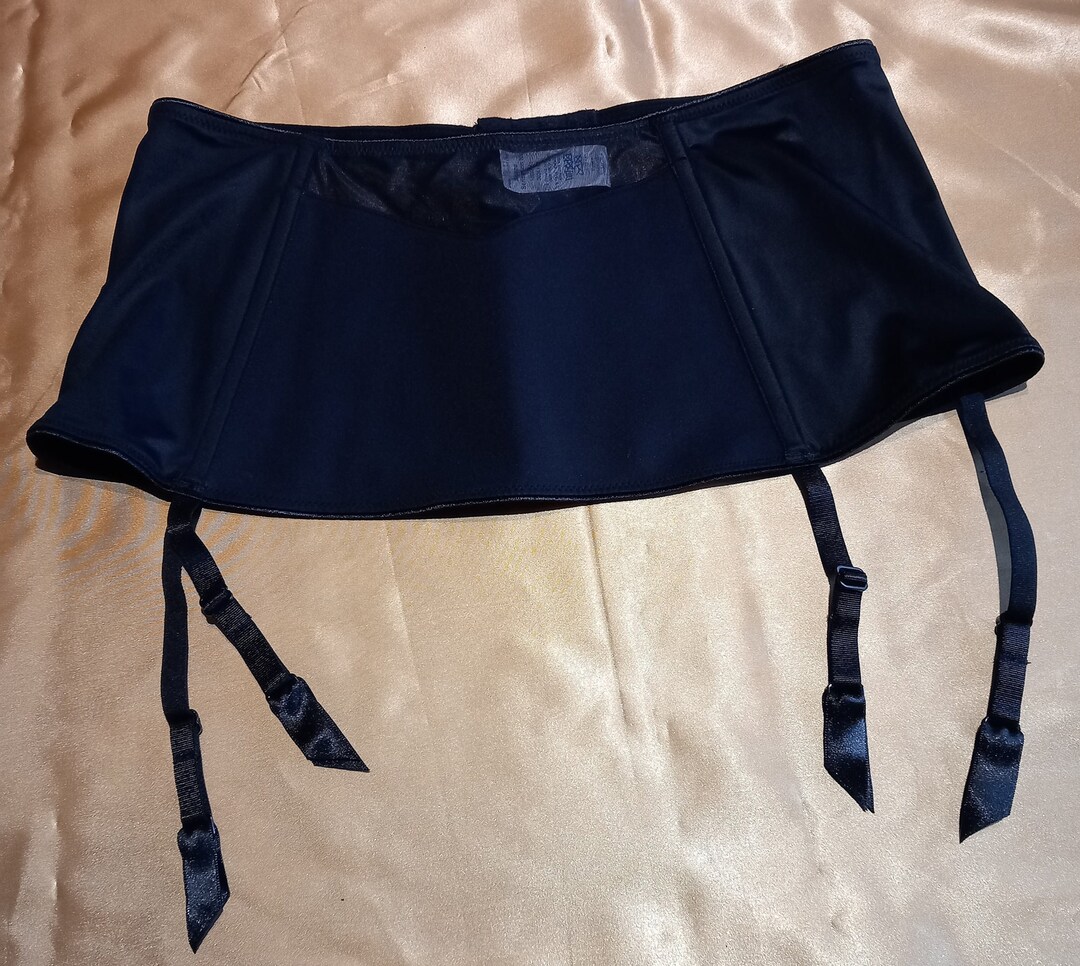 Triumph Shape Sensation Black Garter Porte Jarretelles Belt Vintage ...