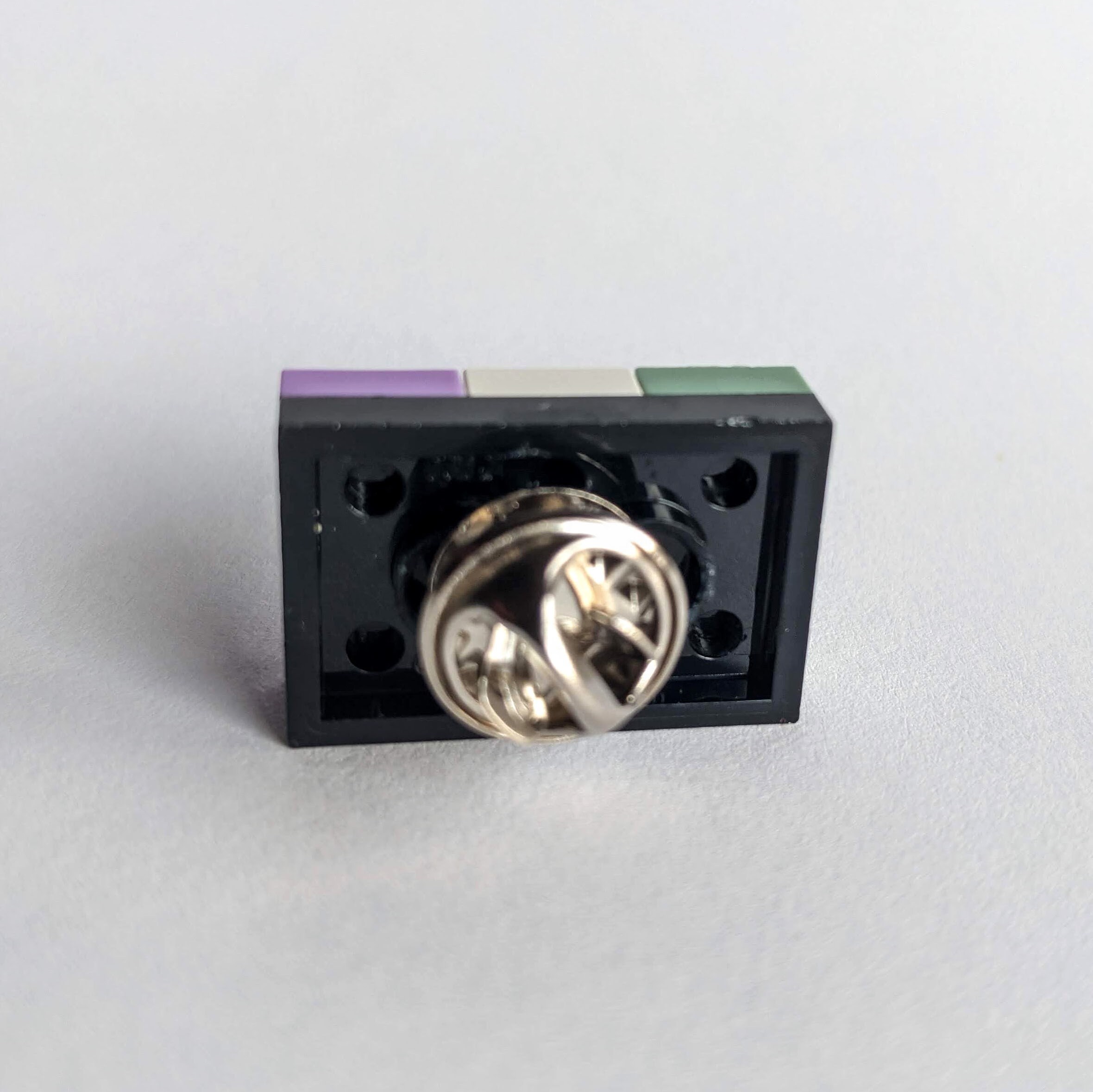 Pride Pin Made From Genuine LEGO Bricks Lapel Pin Tie Tack - Etsy