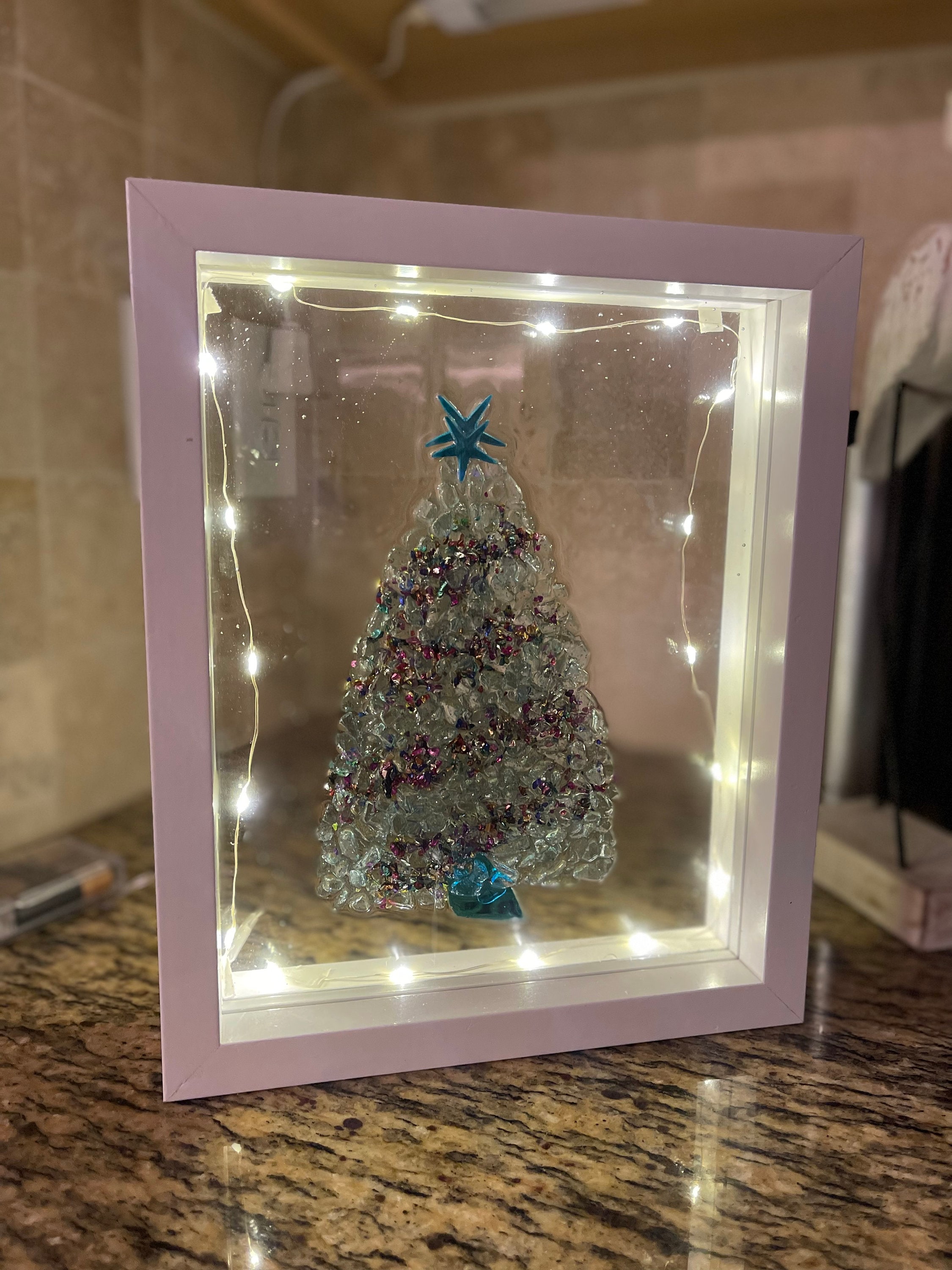 Glass Christmas Tree - Etsy