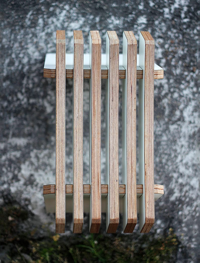 Torii Movable & Durable Wood Stool Requiring No Tools, Screws, or ...