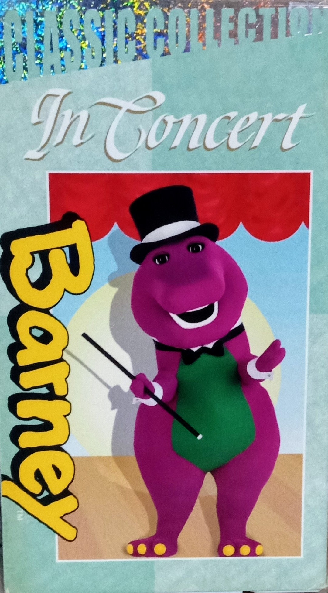 Barney: in Concert VHS - Etsy