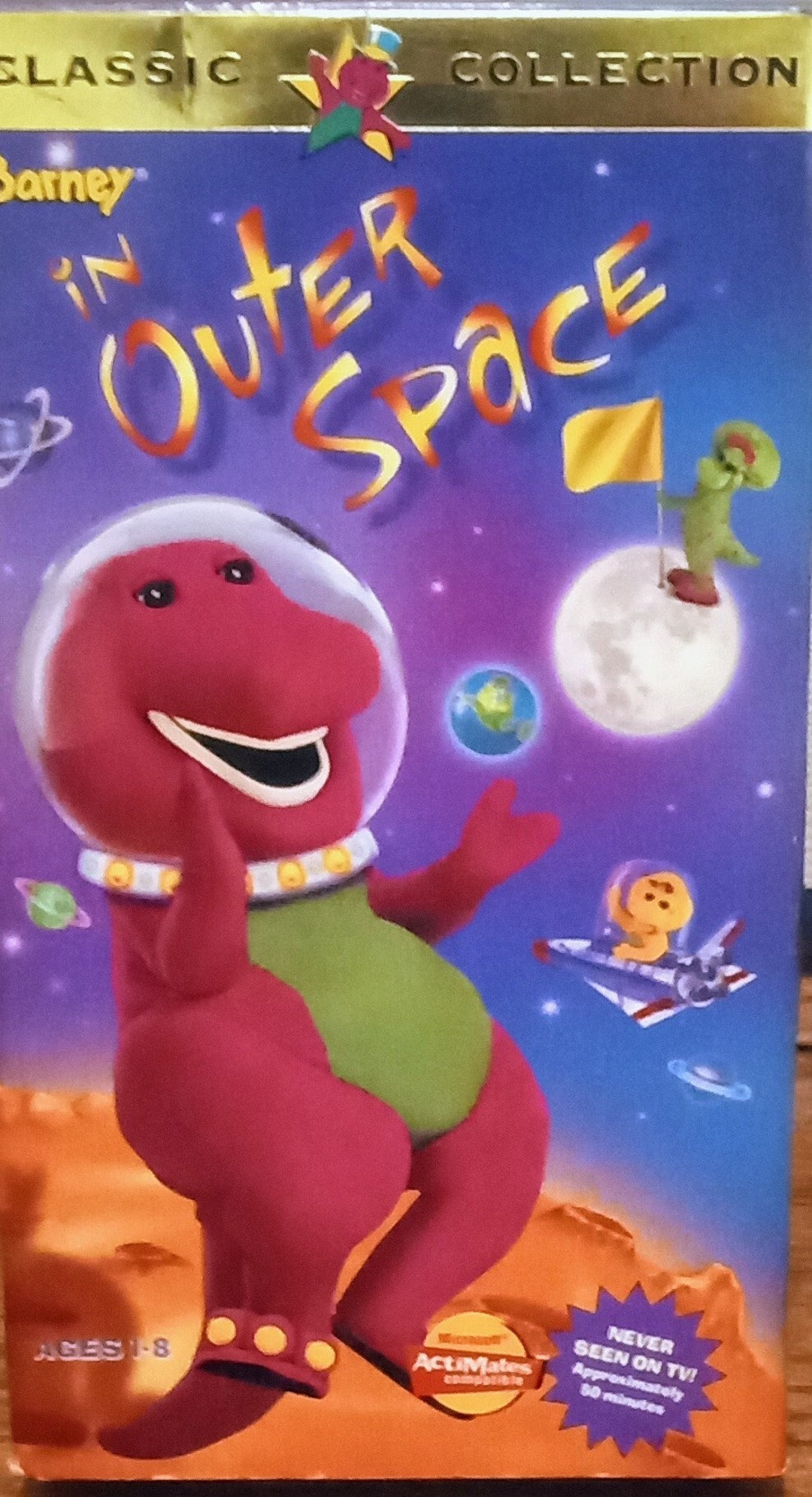 Barney: in Outer Space VHS - Etsy Canada