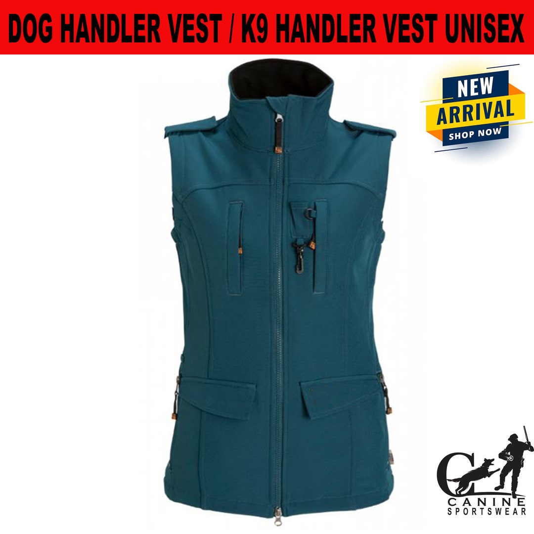 Summer Dog Handler Vest Dog Training Vest Canine Handler Vest Training ...