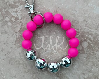 Cowboy Hat Pink Disco Ball Sticker Trendy Vintage Retro Sticker ...