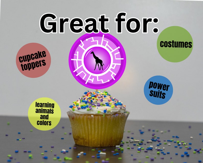 Creature Disks Animal Power Bundle #1- Printable DIY Dramatic and ...